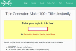 20 Best Blog Title Generator Tools in 2020 - Article Title Generator Tools